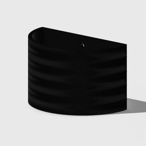 Ripple Wall Planter, Indoor Hanging Plant Pot, Unique Gift, 3D Printed ...