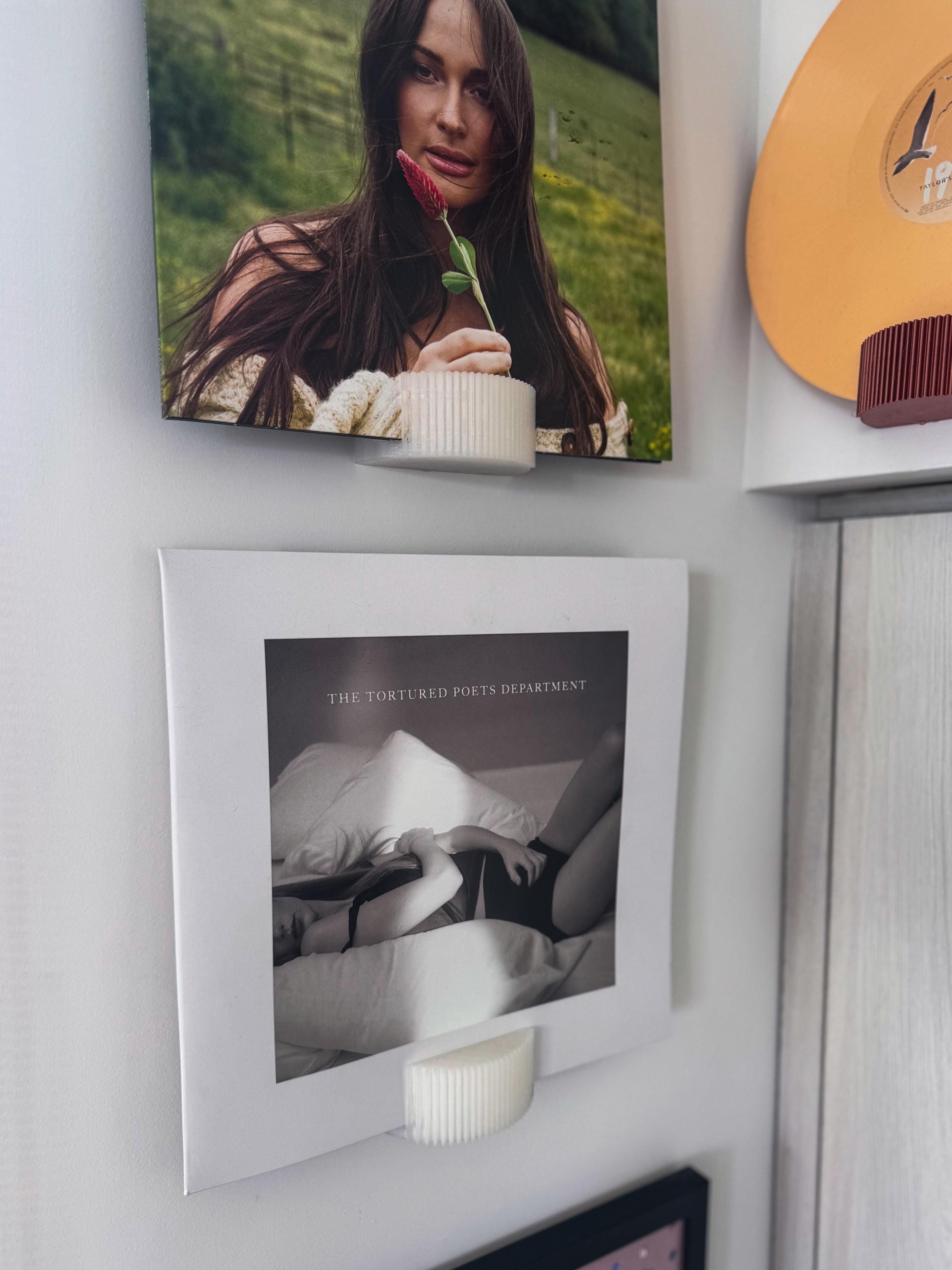 Modern Vinyl Record Storage Display, Easily Display Record Player ...
