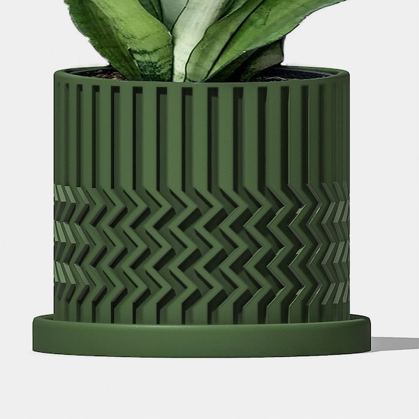 Angled Plant Pot - Etsy