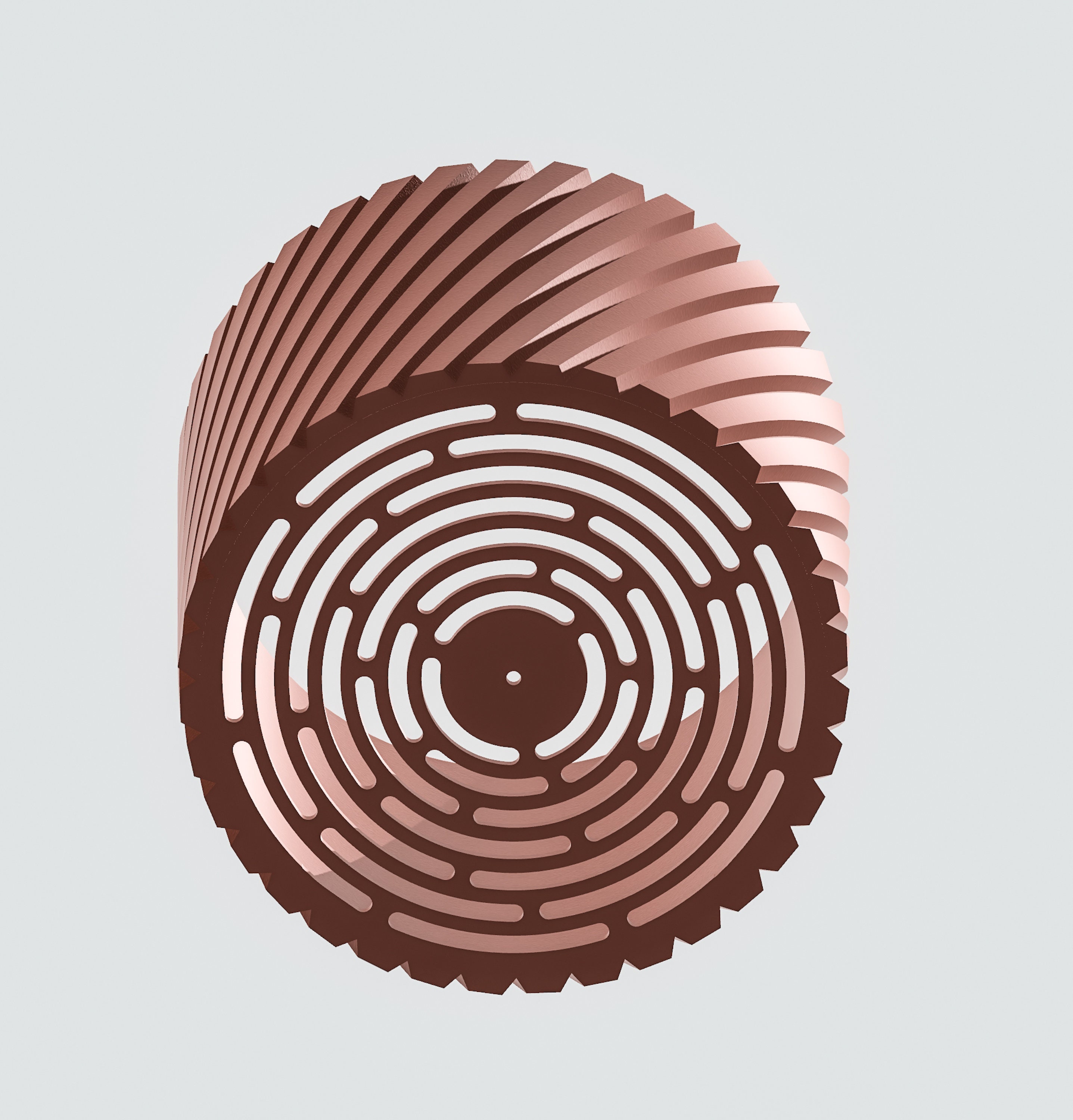Modern Spiral Plant Pot With Drainage and Drip Tray, Unique Planter ...