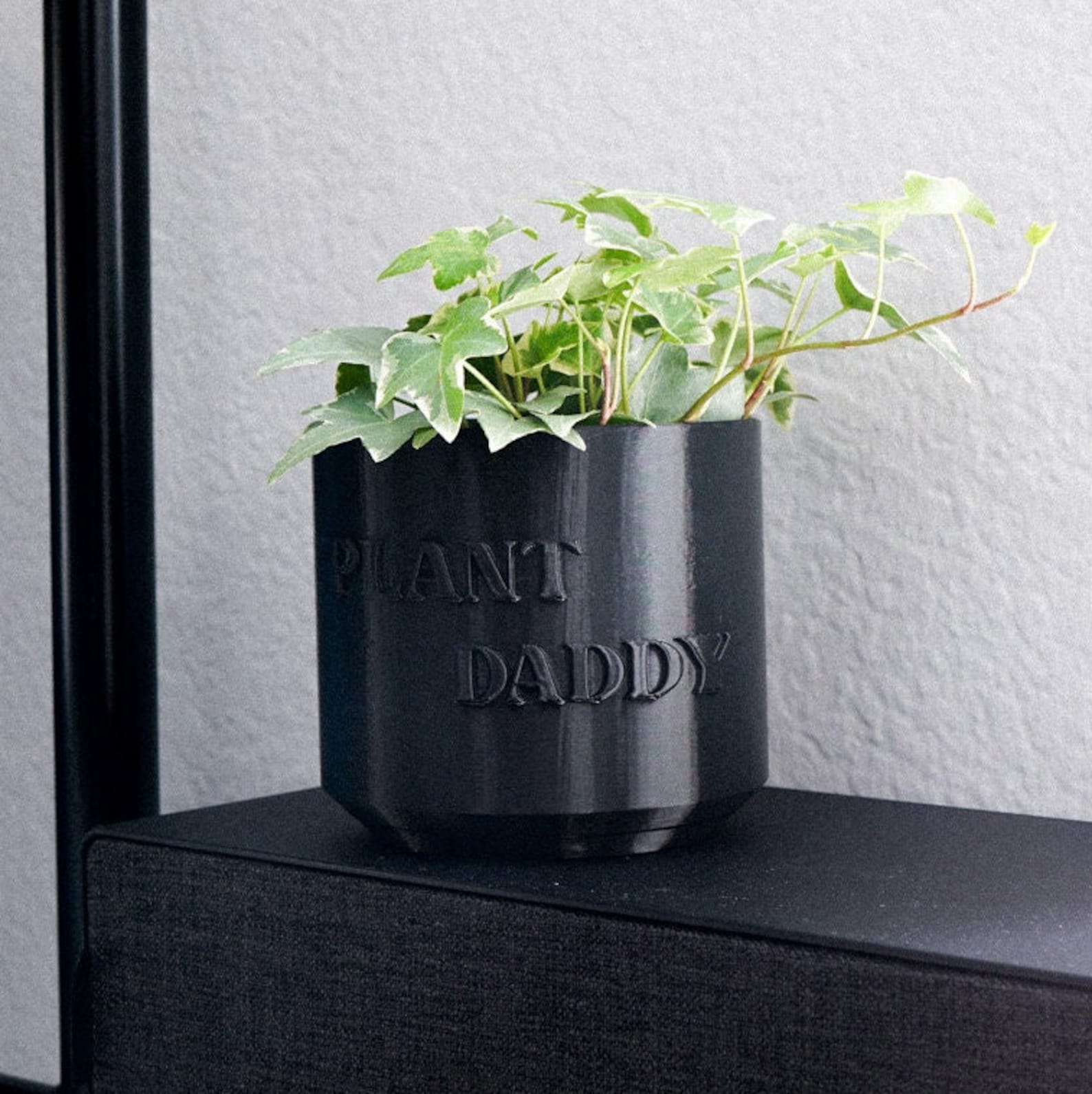 Plant Daddy Planter Plant Dad Pot 3D Printed Planter Indoor - Etsy