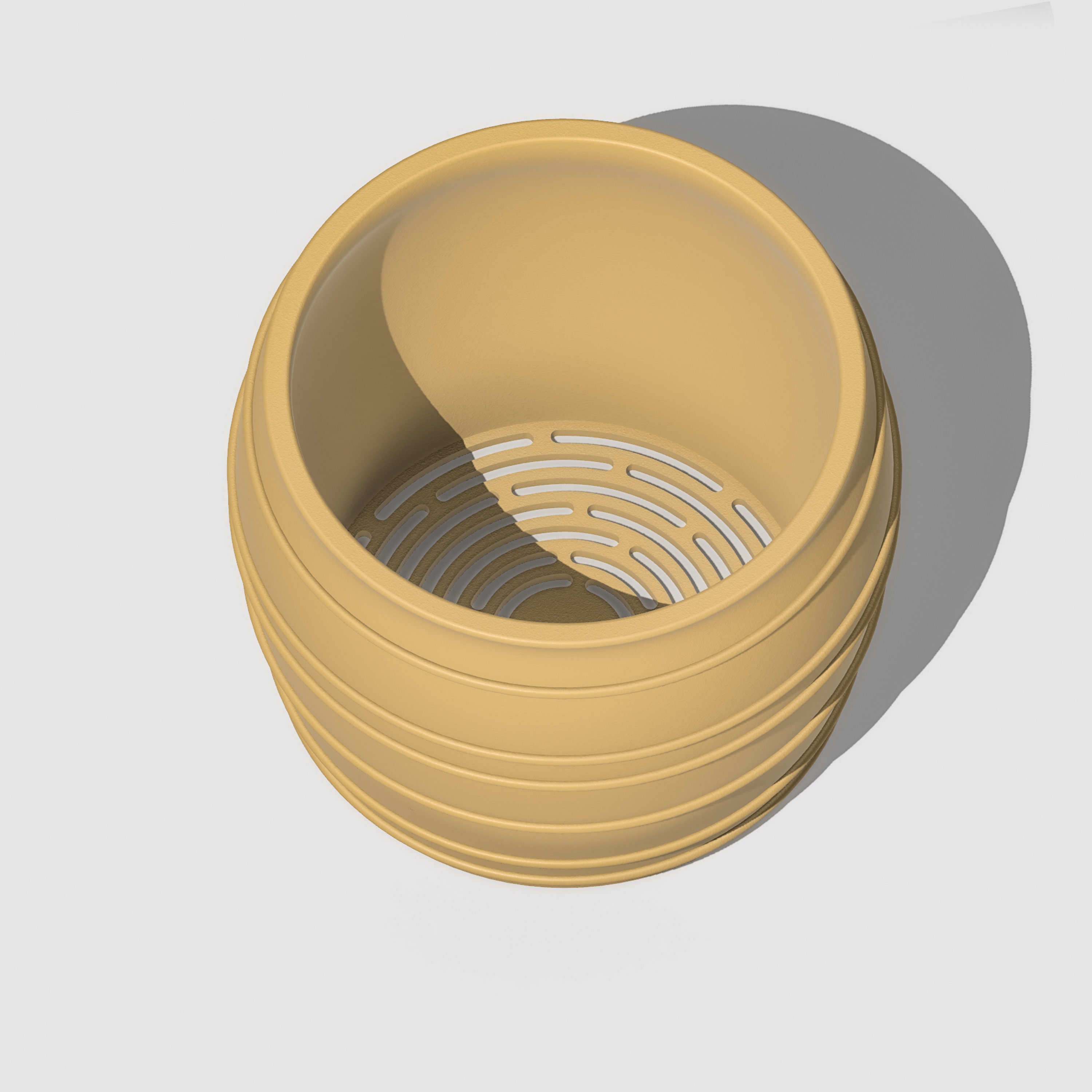 Modern Bubble Plant Pot in Matte Beige Siena Pots With - Etsy