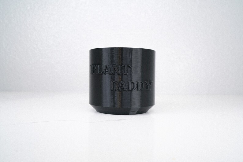 Plant Daddy Planter Plant Dad Pot 3D Printed Planter Indoor - Etsy
