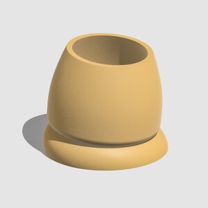 Bespoke Ceramic Planter Pot With Drainage and Unique Drip Tray, Great ...