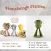 Set of 3 Head Face Planters in White Marble, Face Pot, Head Planters ...