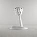 Set of 3 Head Face Planters in White Marble, Face Pot, Head Planters ...