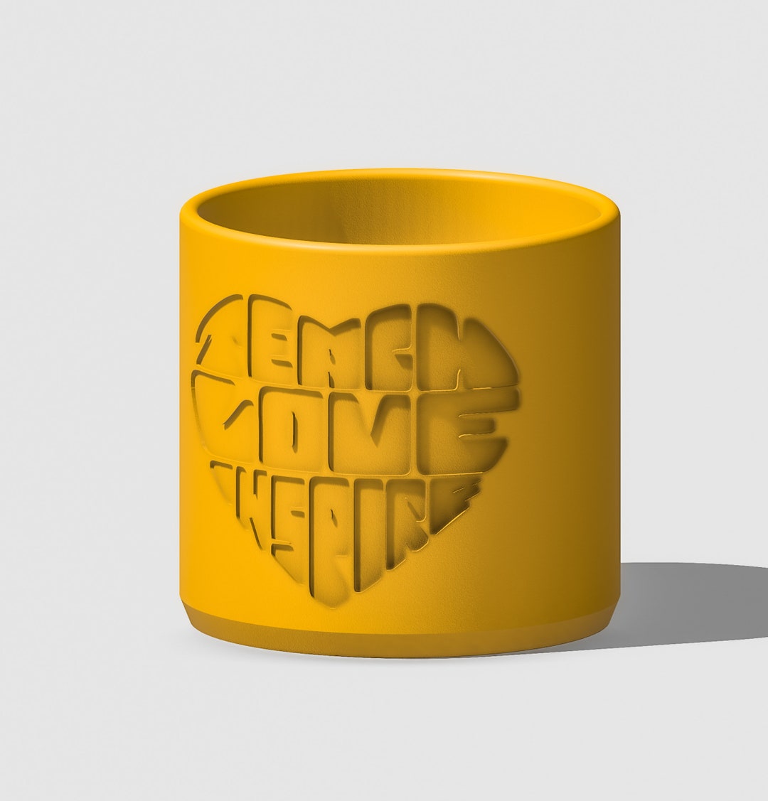 Teacher Appreciation Plant Pot in Matte Mustard Yellow, Pots With ...