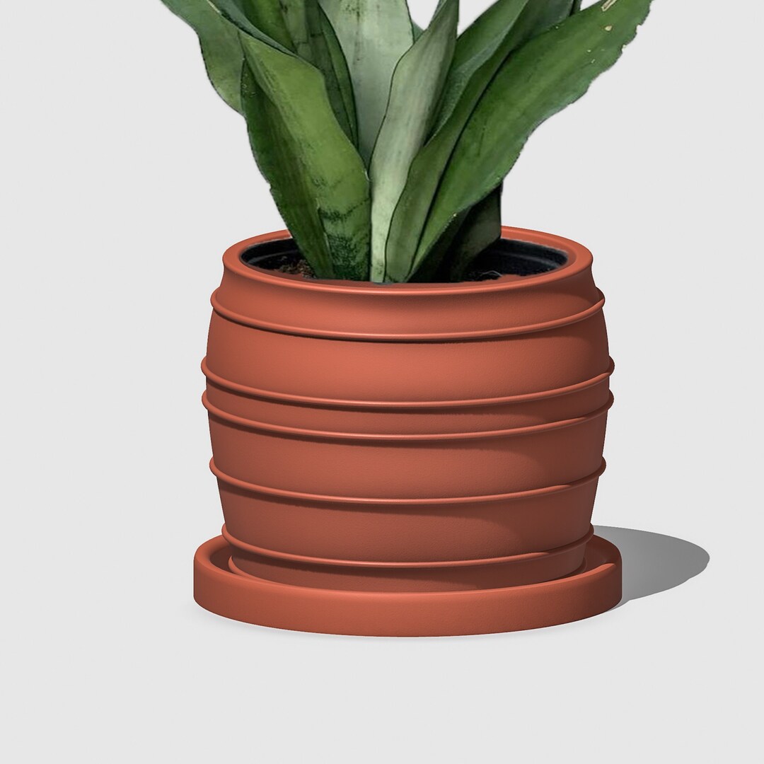 Bubble Plant Pot, 3D Printed Planter, Vintage Siena Planter With ...