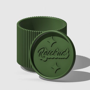 Mid-century Modern Pot in Matte Olive Green Pots With - Etsy