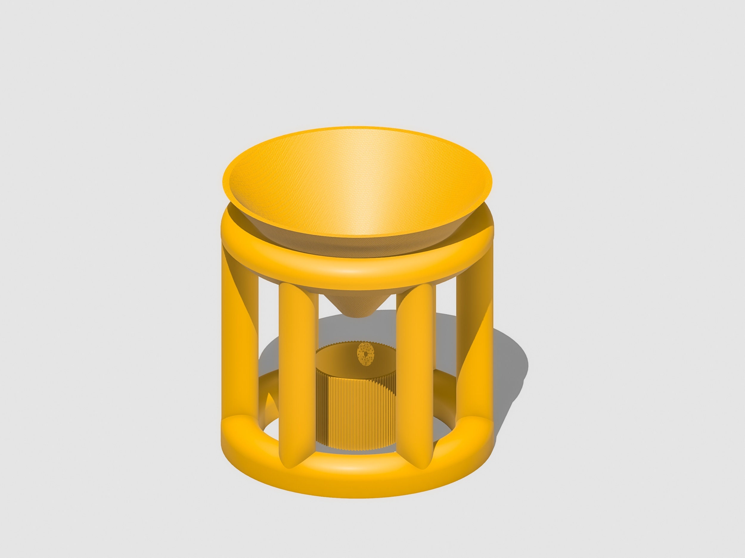 Conduit Plant Pot Unique, 3D Printed Planter, Planter With Drainage ...