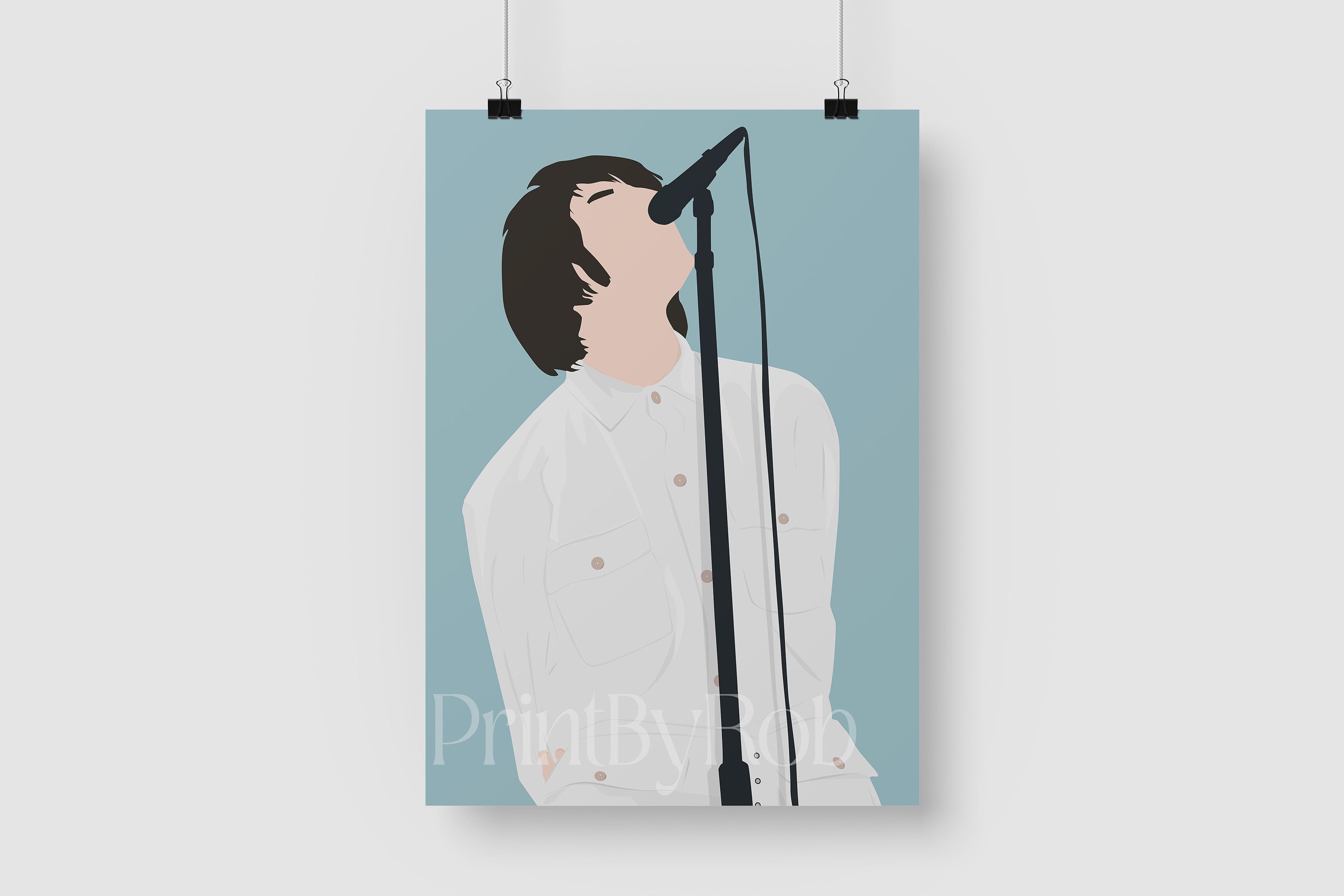 Liam Gallagher Oasis A3 A4 Poster Print - Etsy UK