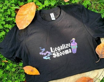 Legalize Skooma Skyrim Inspired Elder Scrolls Vinyl Sticker - Etsy