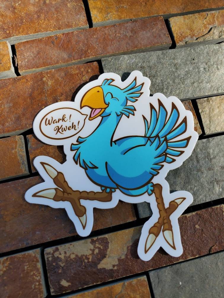 Final Fantasy 7 Sticker Pack Chocobo Cactuar Meteor Moogle | Etsy