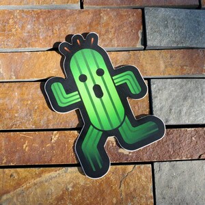 Final Fantasy 7 Sticker Pack Chocobo Cactuar Meteor Moogle - Etsy