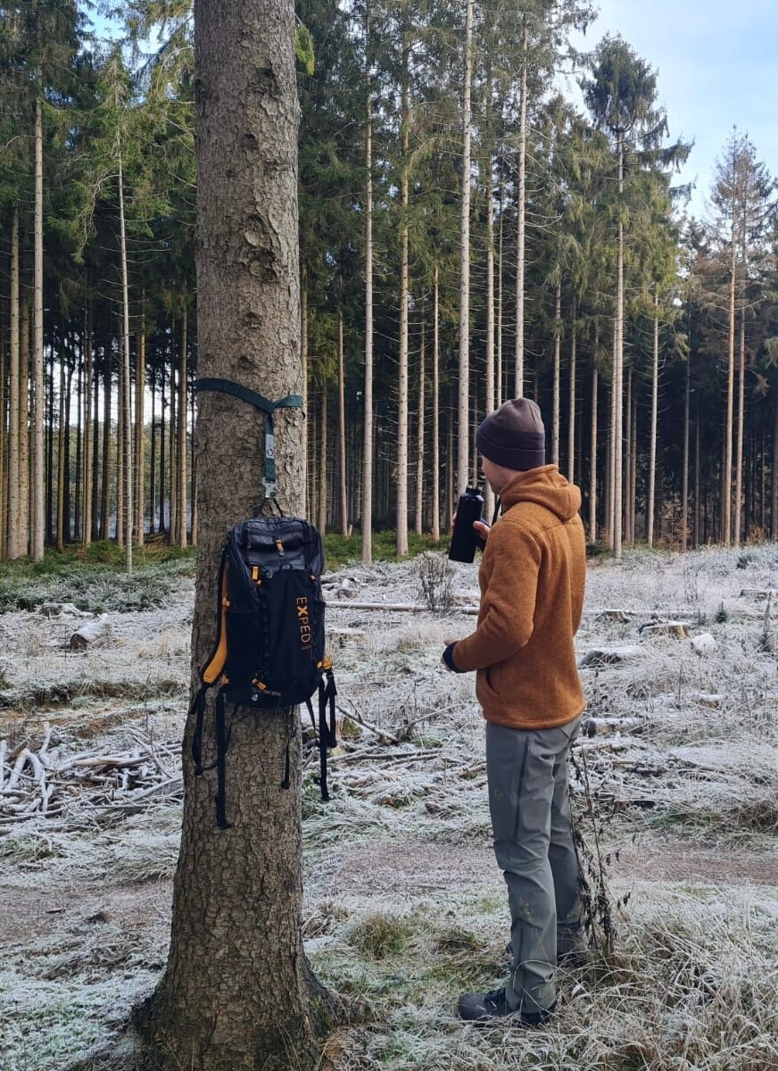 Handmade Backpack Hanger Backpack Holder Hook Hiking Gear Bushcraft ...