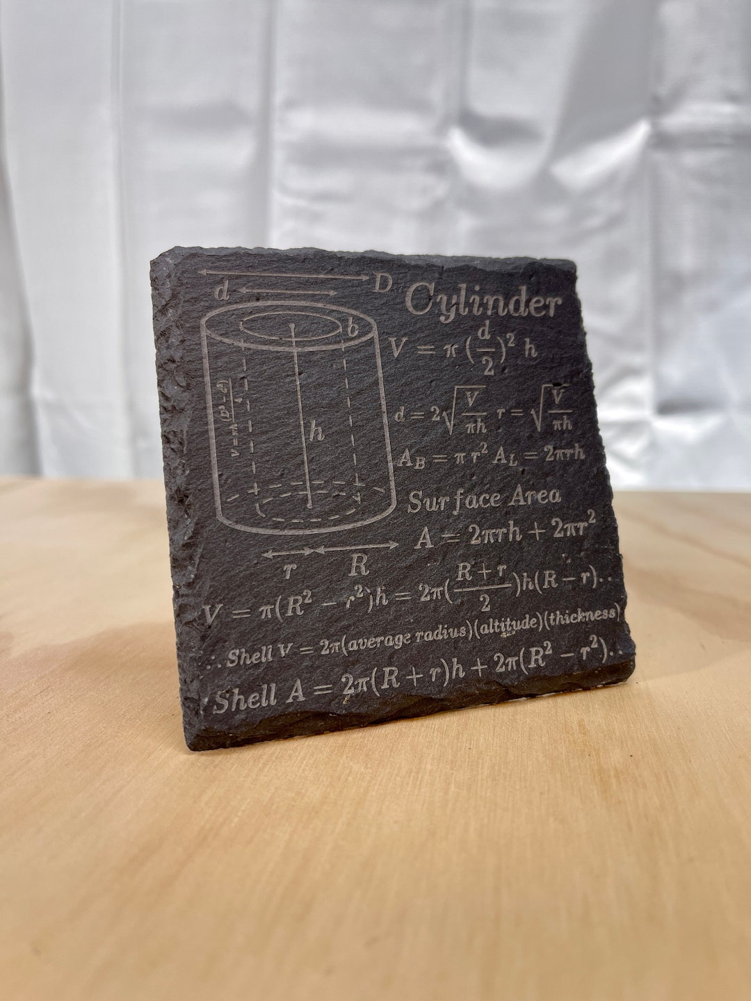Funny Math Coaster, Algebra Teacher Gift, Mathematics Housewarming ...