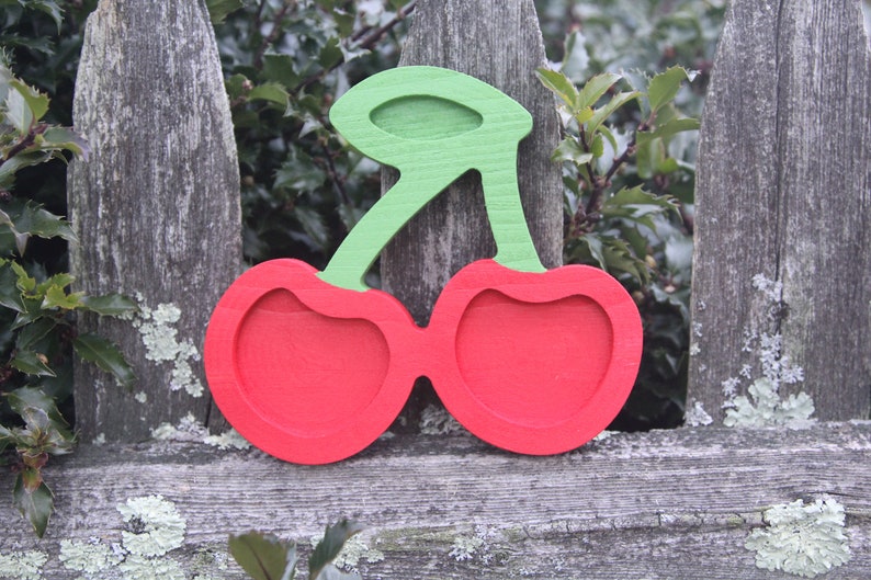 Cherry Sign Vegan Sign Wooden Cherry Sign Fruit Sign Gift - Etsy