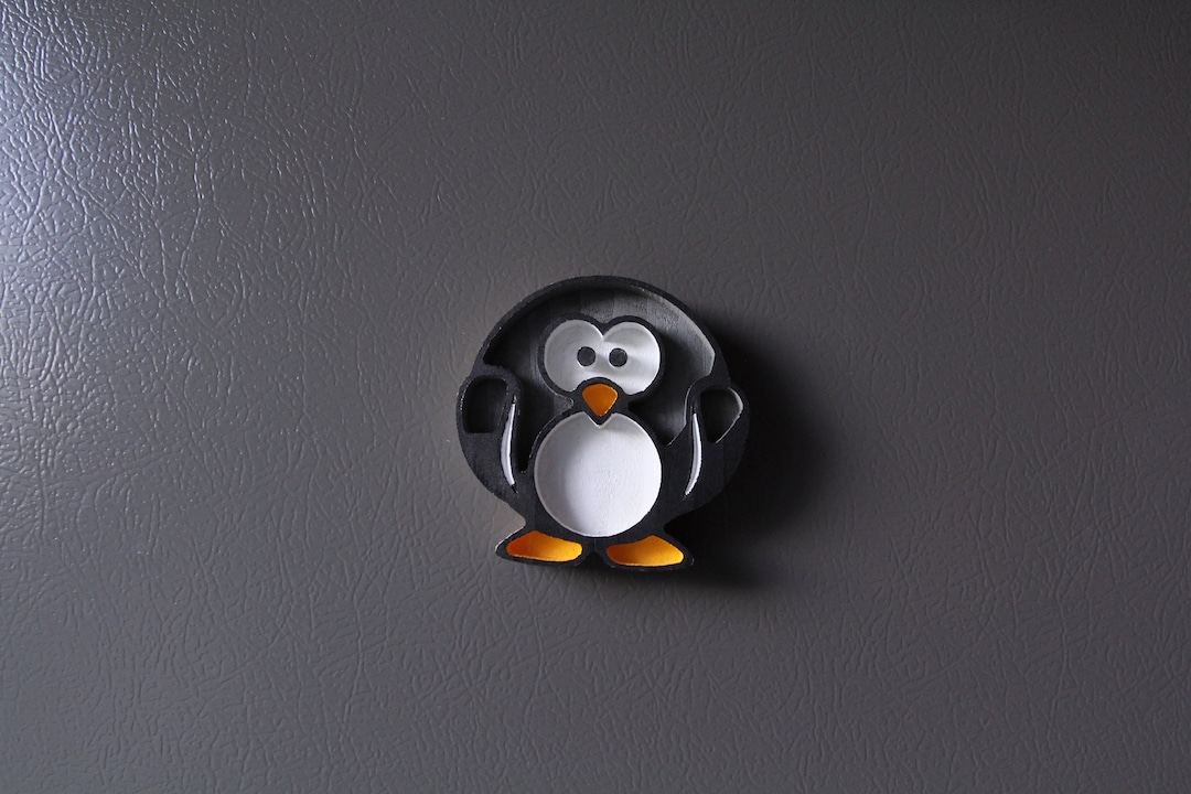 Penguin Magnet, Penguin Decor, Penguin Gift, Gift for Animal Lover ...