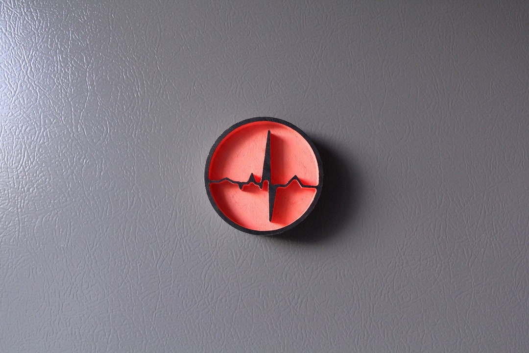 EKG Magnet, Health Magnet, Plant-based Diet, Gift for Healthcare Worker ...