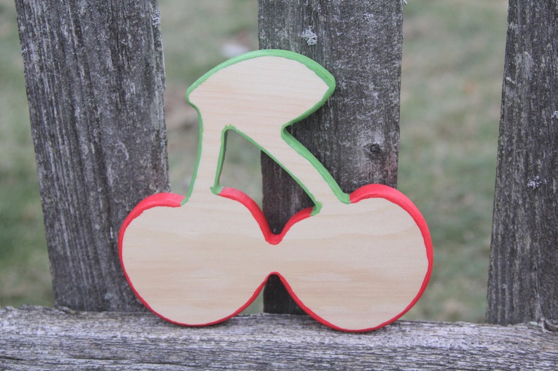 Cherry Sign Vegan Sign Wooden Cherry Sign Fruit Sign Gift - Etsy