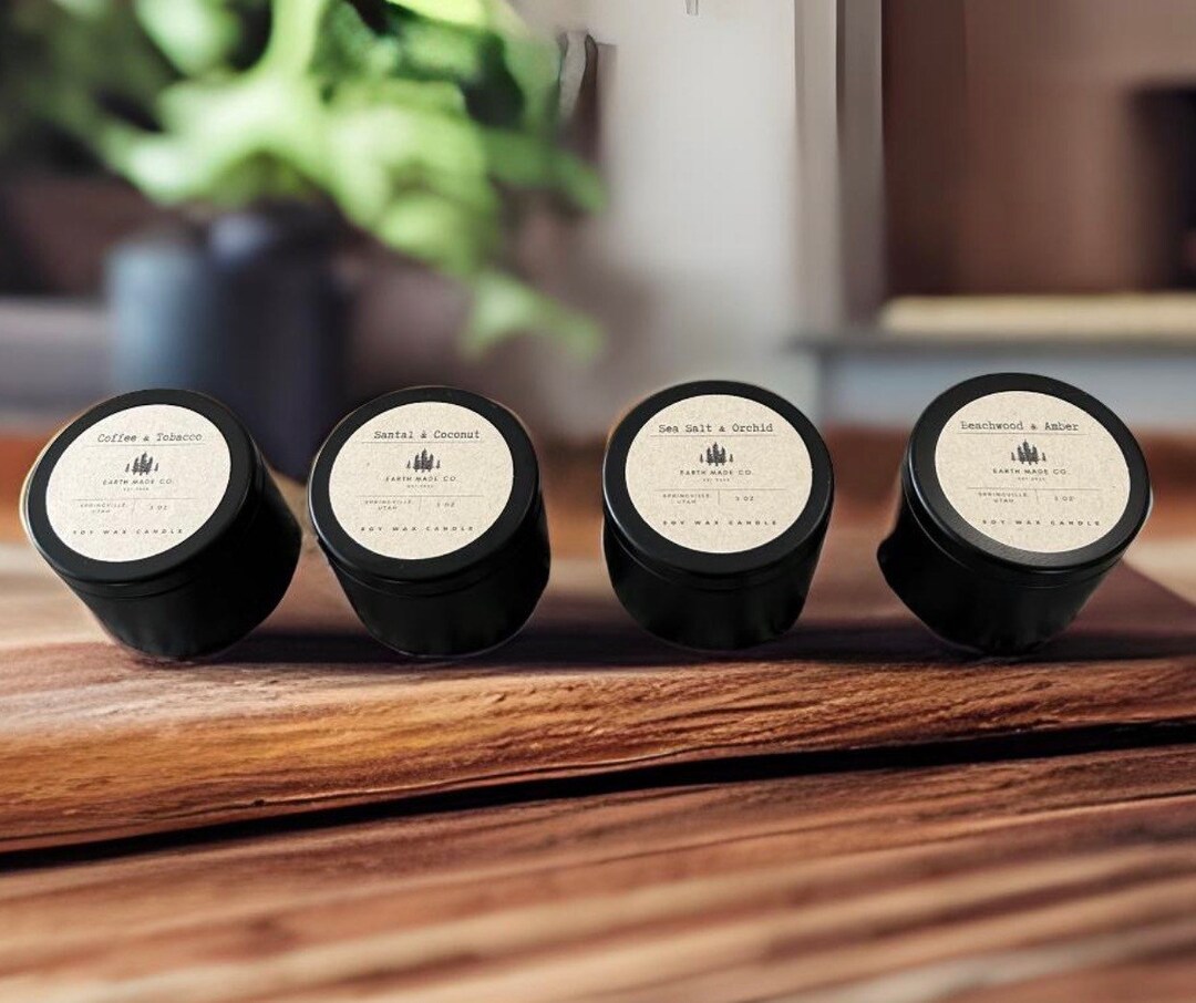 Build Your Own Candle Sample Pack – Choose 4 Scents | Soy Wax | Non ...