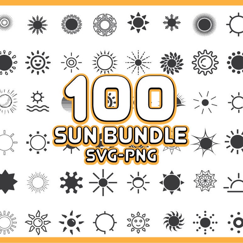 Sun Svg - Etsy