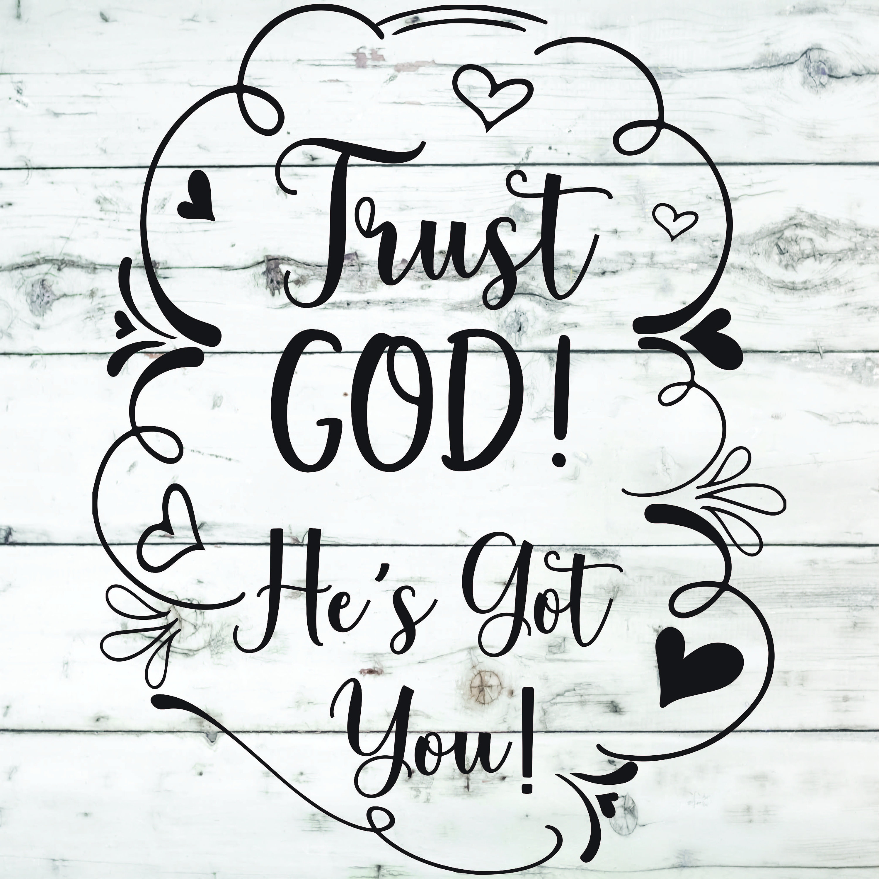 Trust God He's Got You SVG, Svg Religious, God Svg, Jesus Svg ...