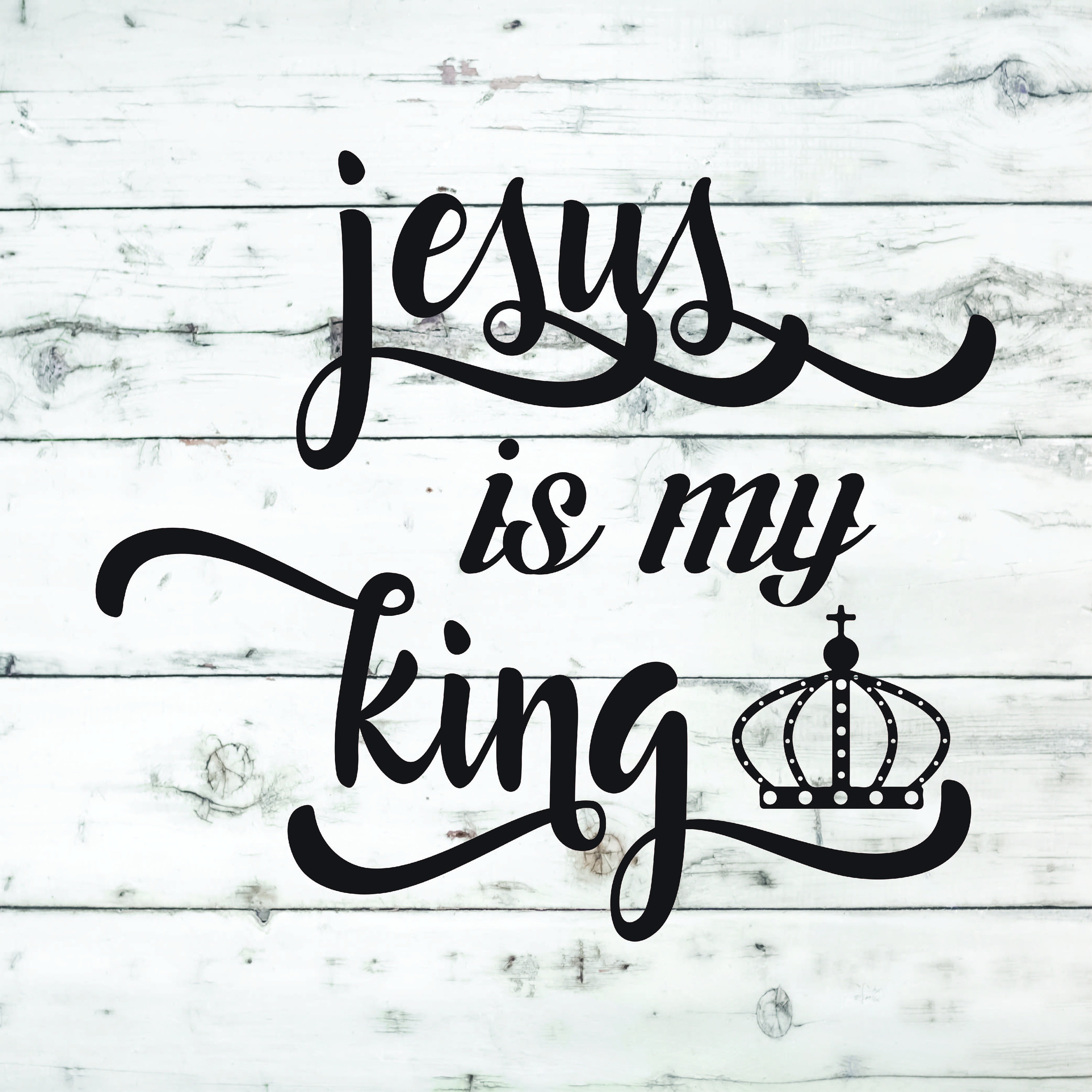 Jesús es Mi Rey SVG, Jesús SVG, svg religioso, dios svg, jesús svg ...