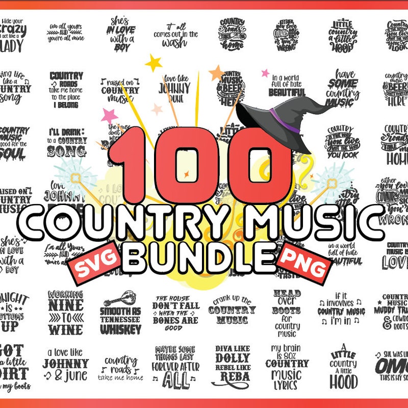 Country Music Svg - Etsy