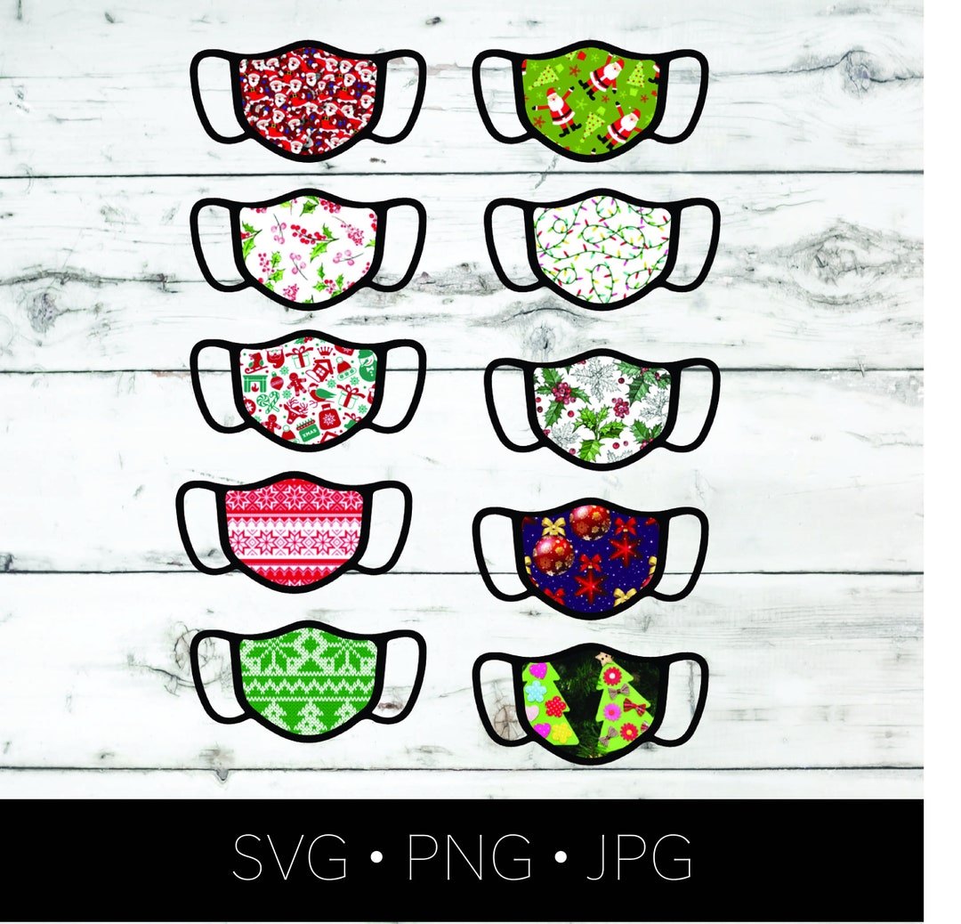 Face Mask SVG Bundle, Face Mask Svg - Etsy