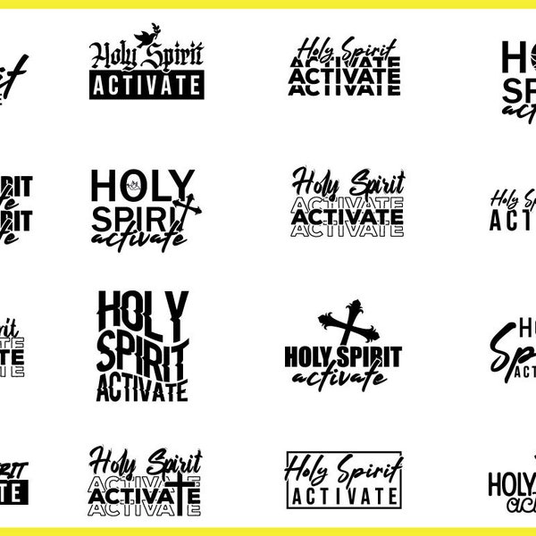Holy Spirit Svg - Etsy