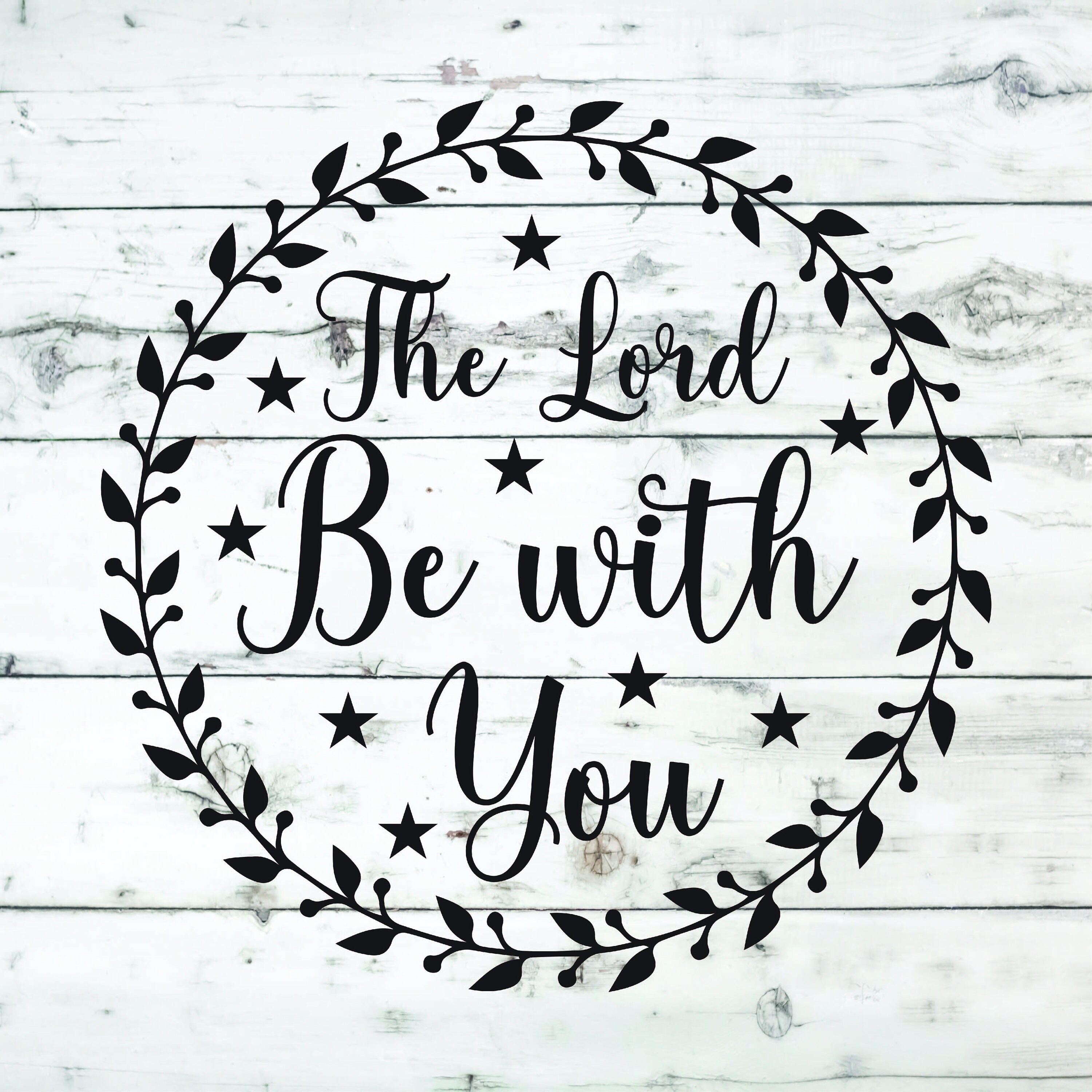 The Lord Be With You SVG Svg Religious God Svg Jesus Svg - Etsy