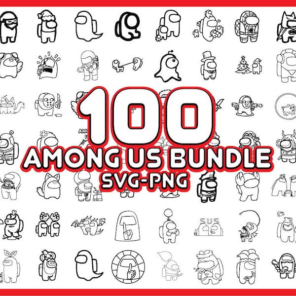 Among Us Svg - Etsy