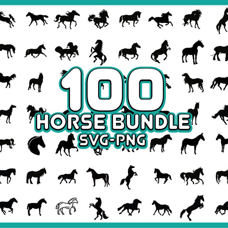 Horse Outline - Etsy