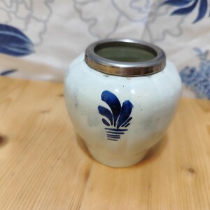 Vintage Delft White Teaspoon Holder With Teaspoon - Etsy