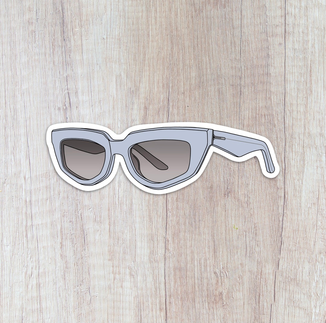 Sunglasses Sticker, Sheek Sunnies Sticker, Vinyl Sticker for Water ...