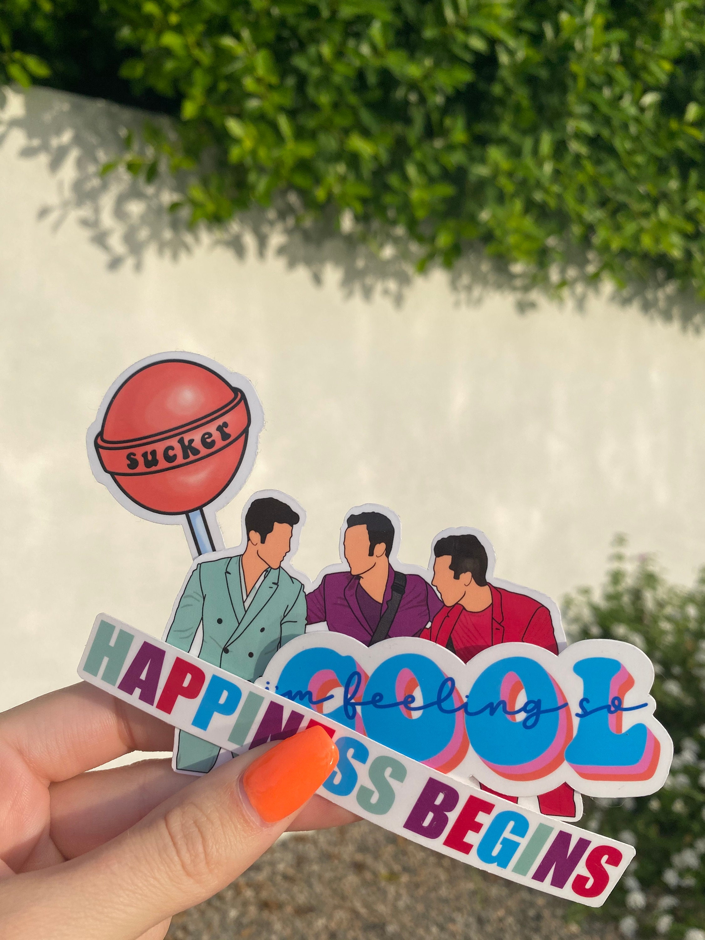 Jonas Brothers Sticker Pack Jobros Vinyl Sticker Pack for - Etsy