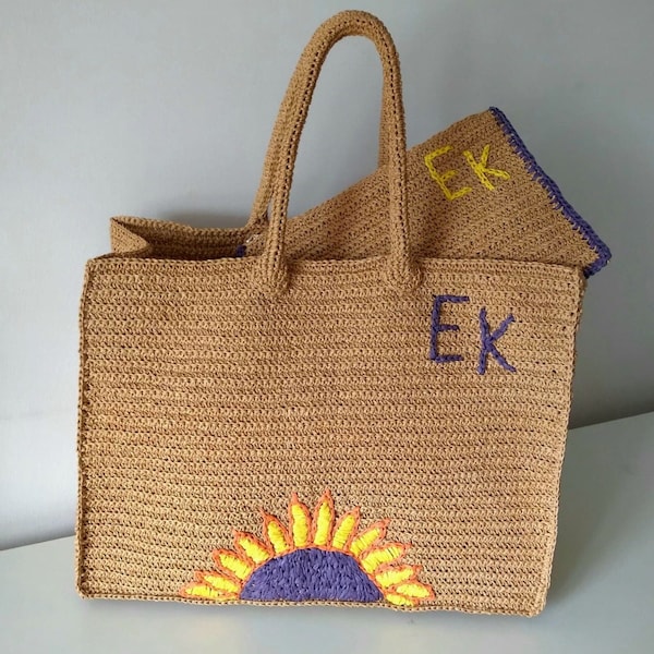 Raffia Bag - Etsy
