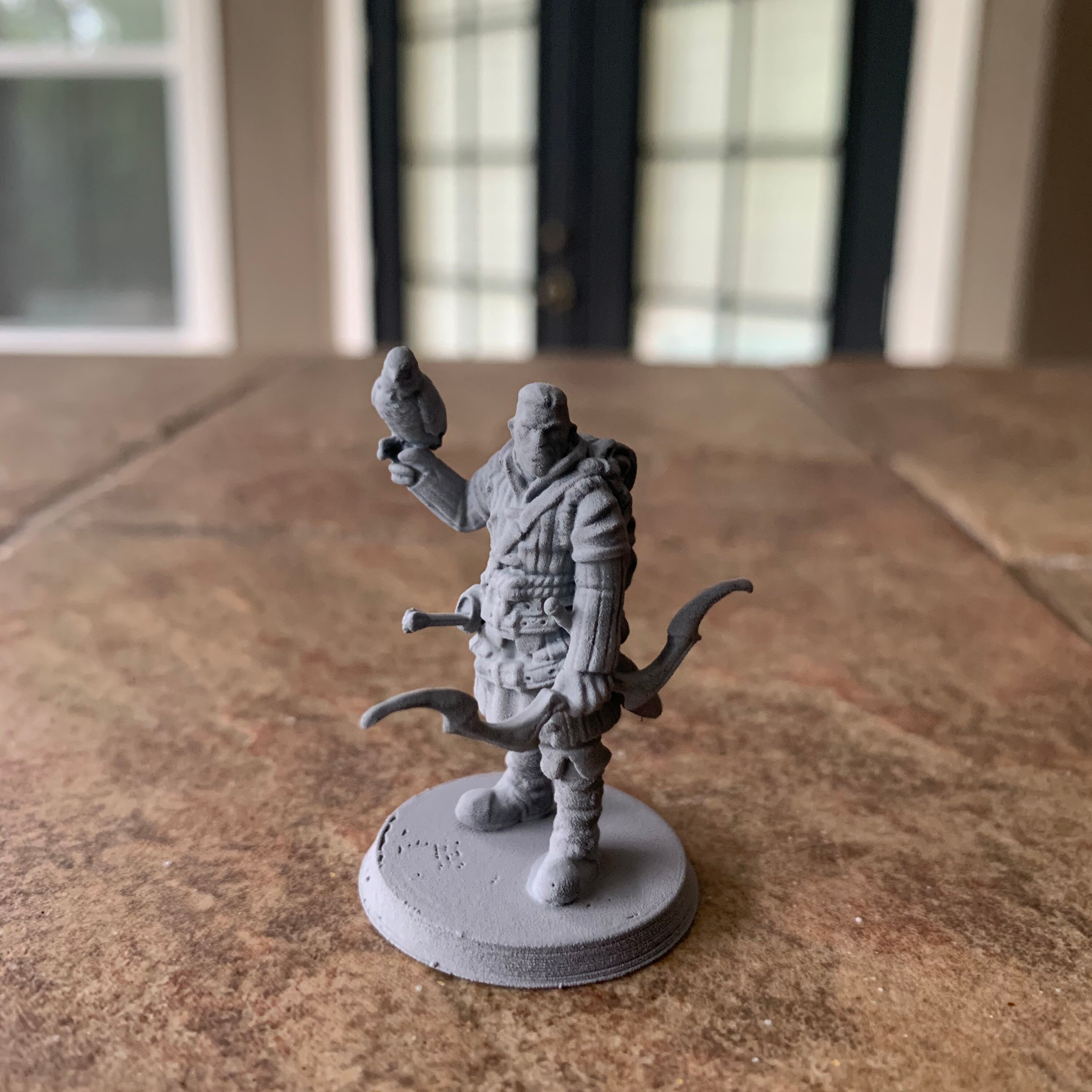 Falconer/ranger Miniature for Rpg/tabletop Games dnd D&D - Etsy