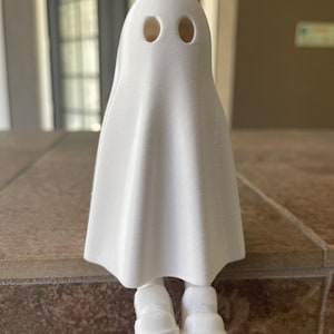 3D Printed Ghost With Legs: Halloween Decoration - Etsy