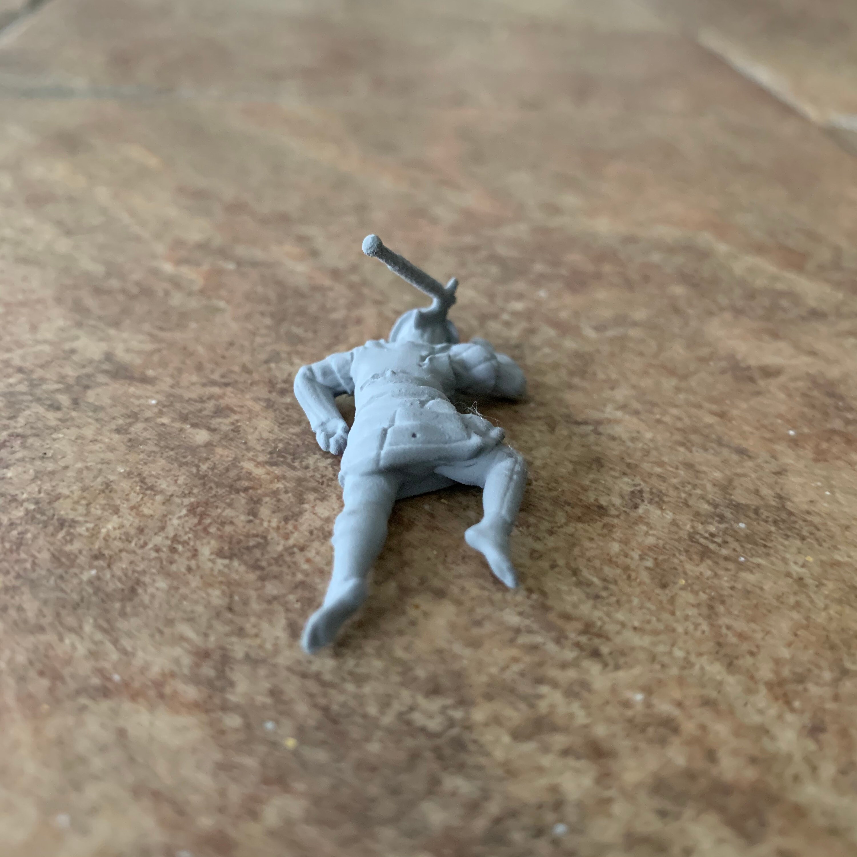 Dead Guard axe to Head Miniature for Rpg/tabletop Games - Etsy