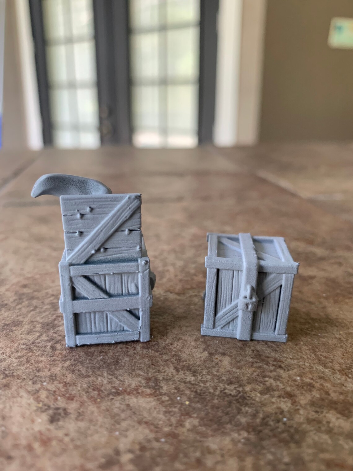 Crate Mimic Miniature Set for Rpg/tabletop Games dnd D&D - Etsy