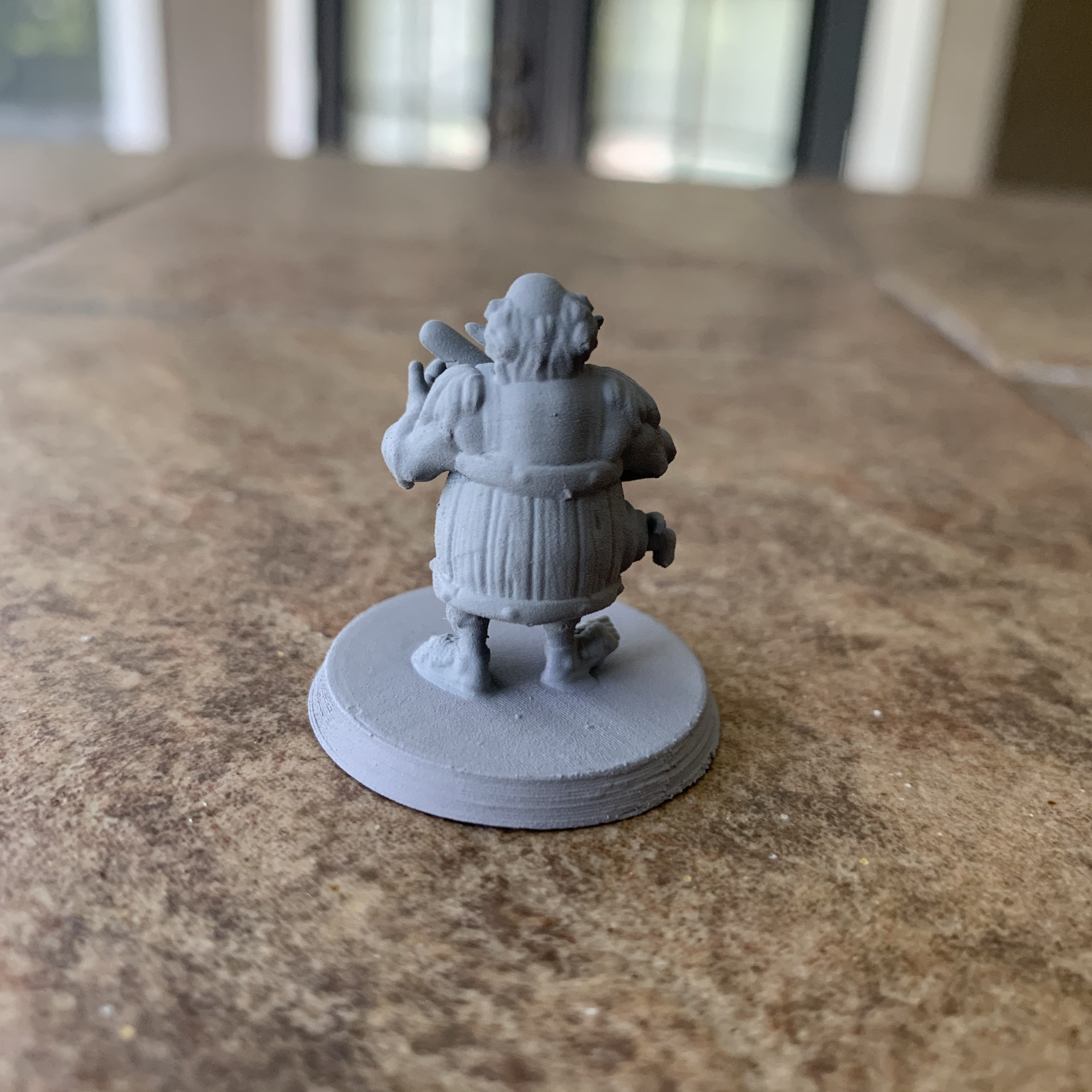 Hobbit/halfling Bartender in Barrel Miniature for Rpg/tabletop - Etsy ...