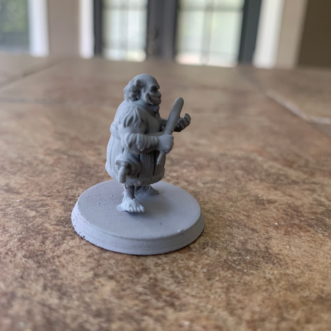 Hobbit/halfling Bartender in Barrel Miniature for Rpg/tabletop - Etsy