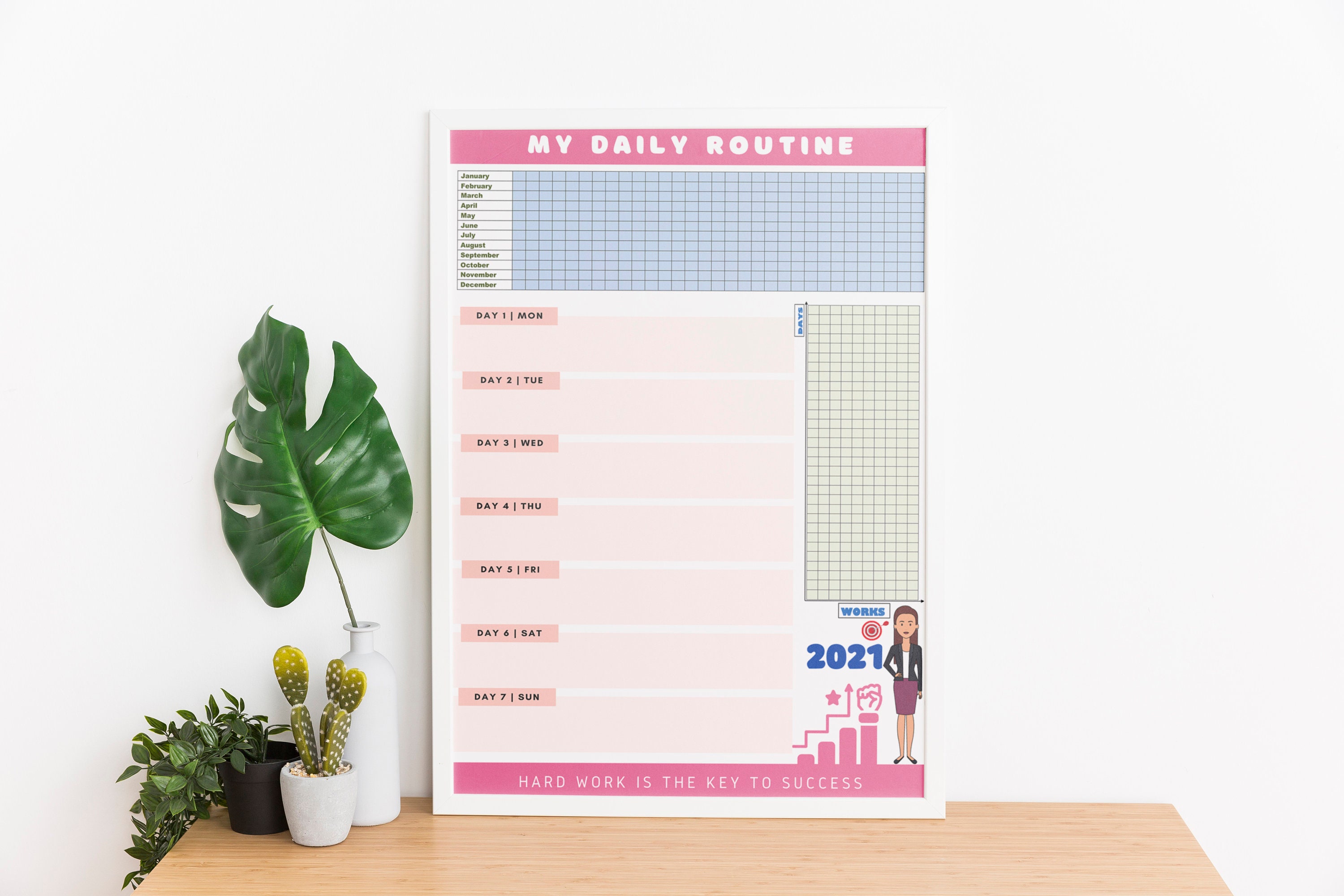 Daily Routine Printable Chart & Analyzer - Etsy