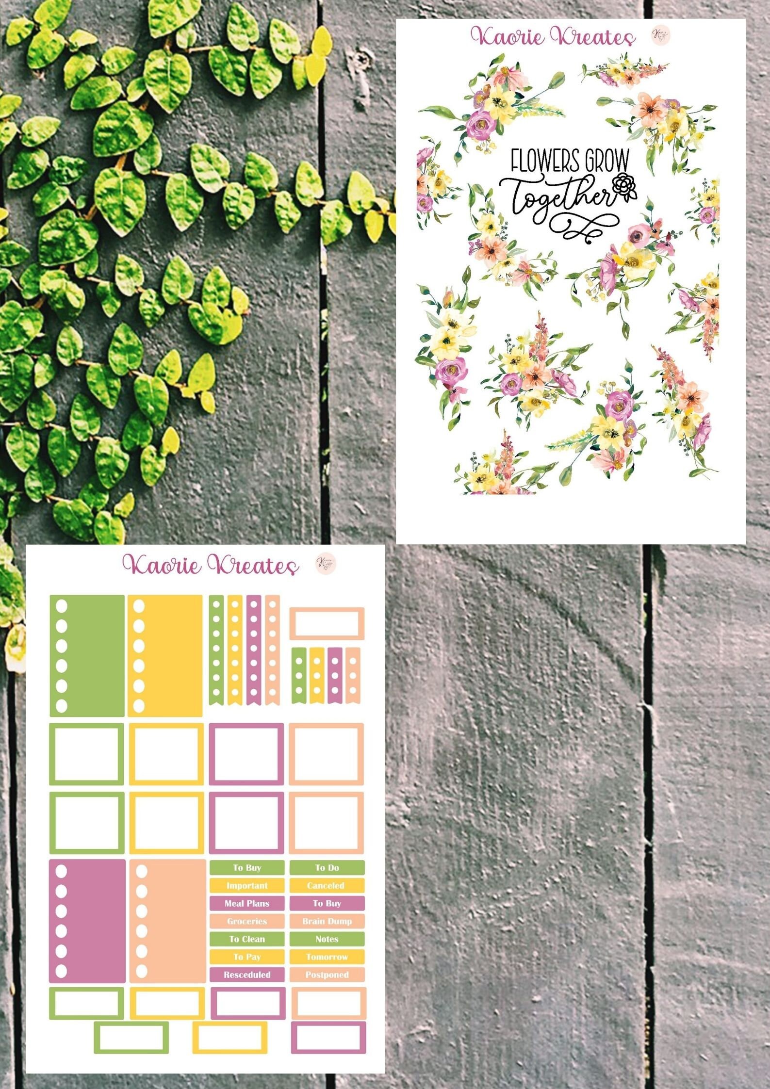 Happy Planner Lemon And Peach Floral Weekly Planner Sticker Etsy happy-planner-lemon-and-peach-floral-weekly-planner-sticker-etsy