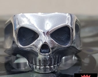 Johnny Depp Skull Ring - Etsy UK