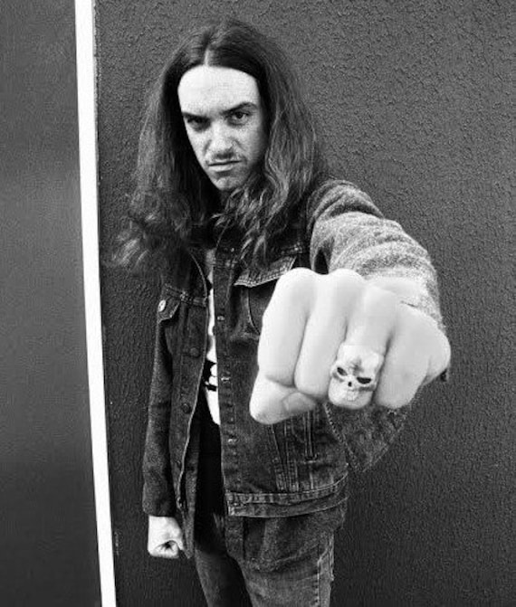 80 s Classic Cliff Burton Skull Ring Metallica RingCliff - Etsy España