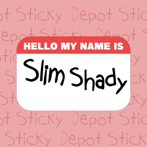 Slim Shady - Etsy