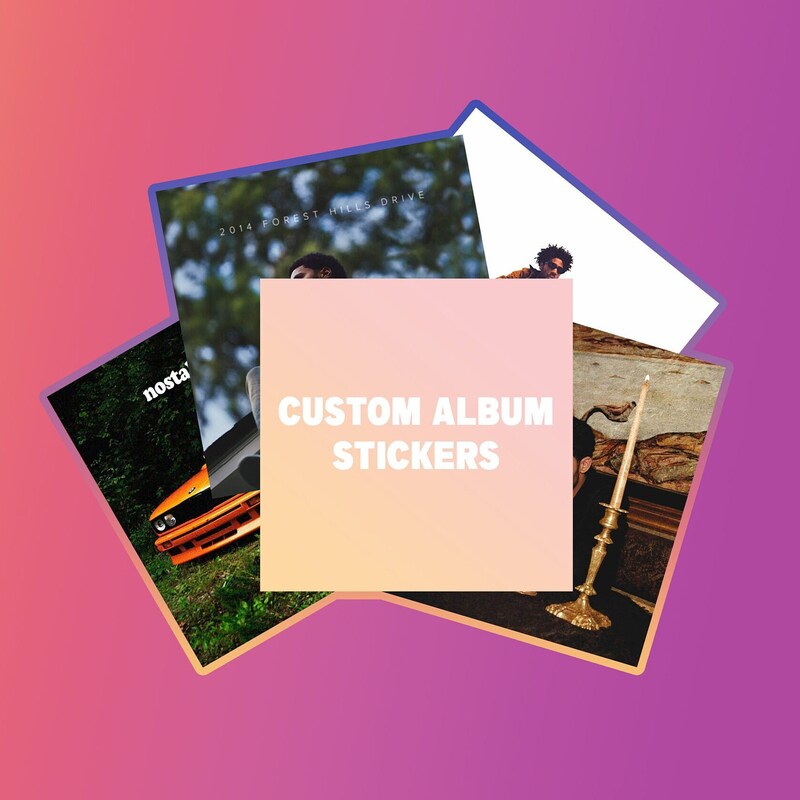 Album Cover Sticker - Etsy